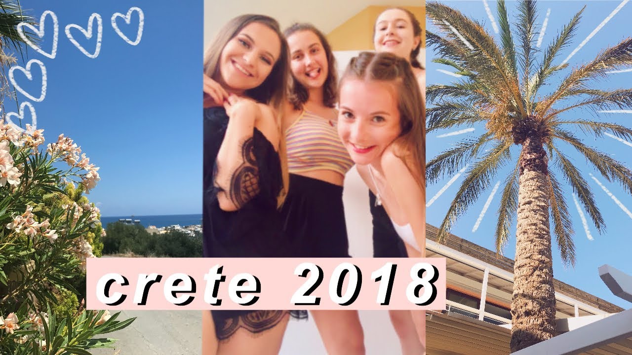 girls holiday to crete - YouTube