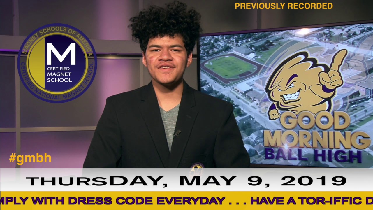 Good Morning Ball High 5.9.19 - YouTube