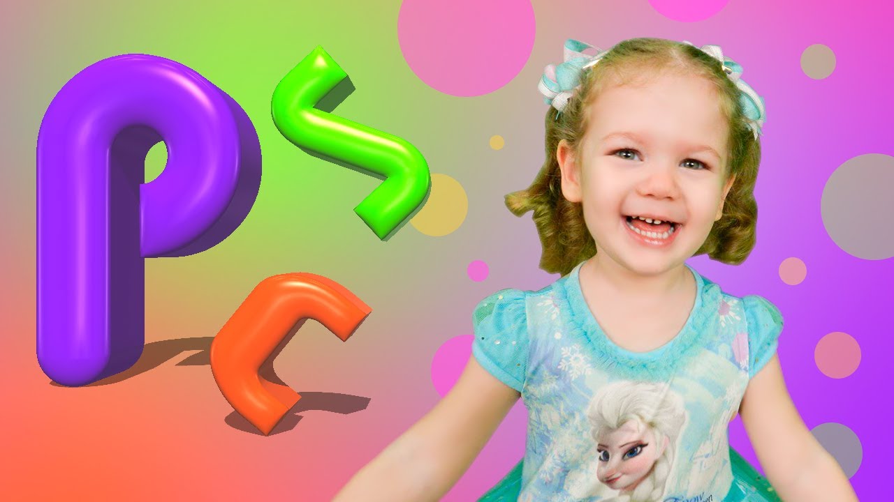 ABC Song - Nursery Rhymes & Kids Songs by Kids Liza Song #4 Letters P ...