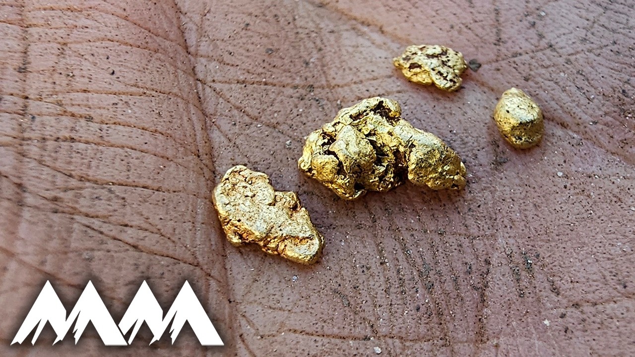 New Gold Nugget Patch Found in California! | Metal Detecting for Gold ...