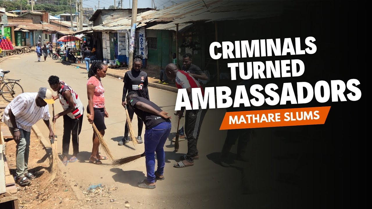 “I lost five of my friends to crime” reformed criminals in Mathare ...