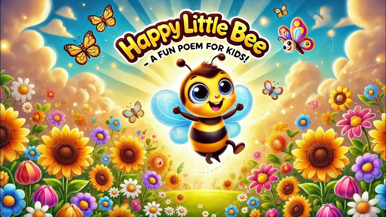 Happy Little Bee | Fun Kids Rhyme | Nursery Rhymes for Children # ...