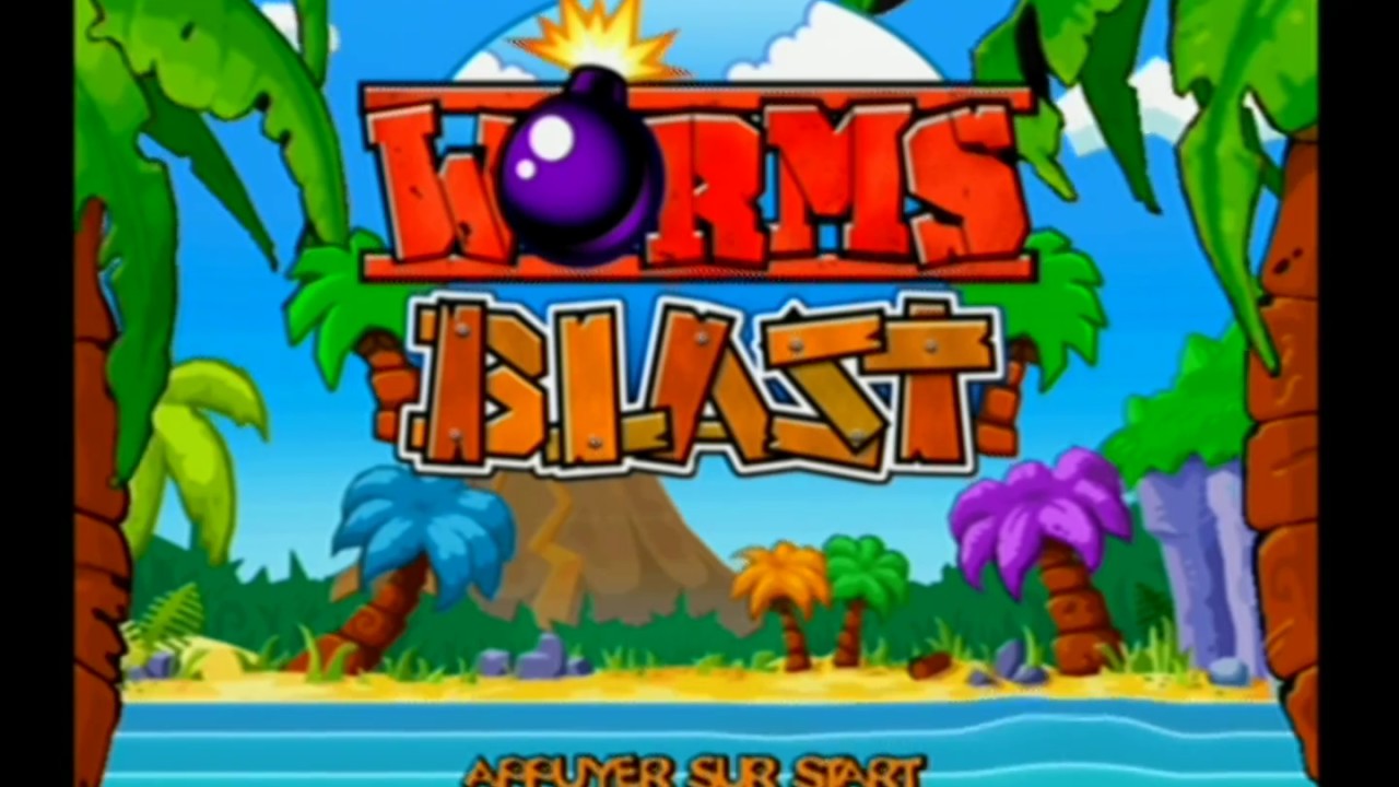 [Gamecube] Introduction du jeu "Worms Blast" de Ubisoft (2002) - YouTube