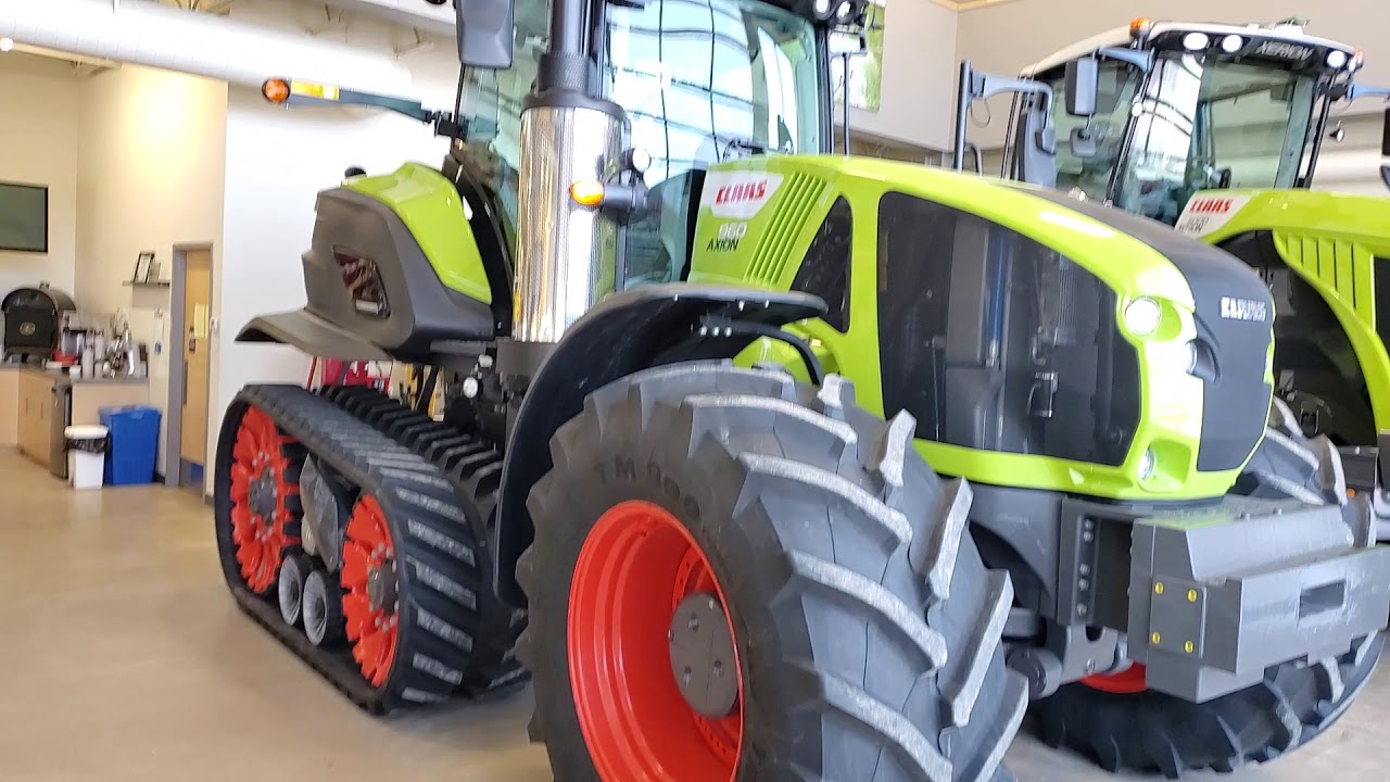 Claas Axion 960 TT Terra Trac - YouTube
