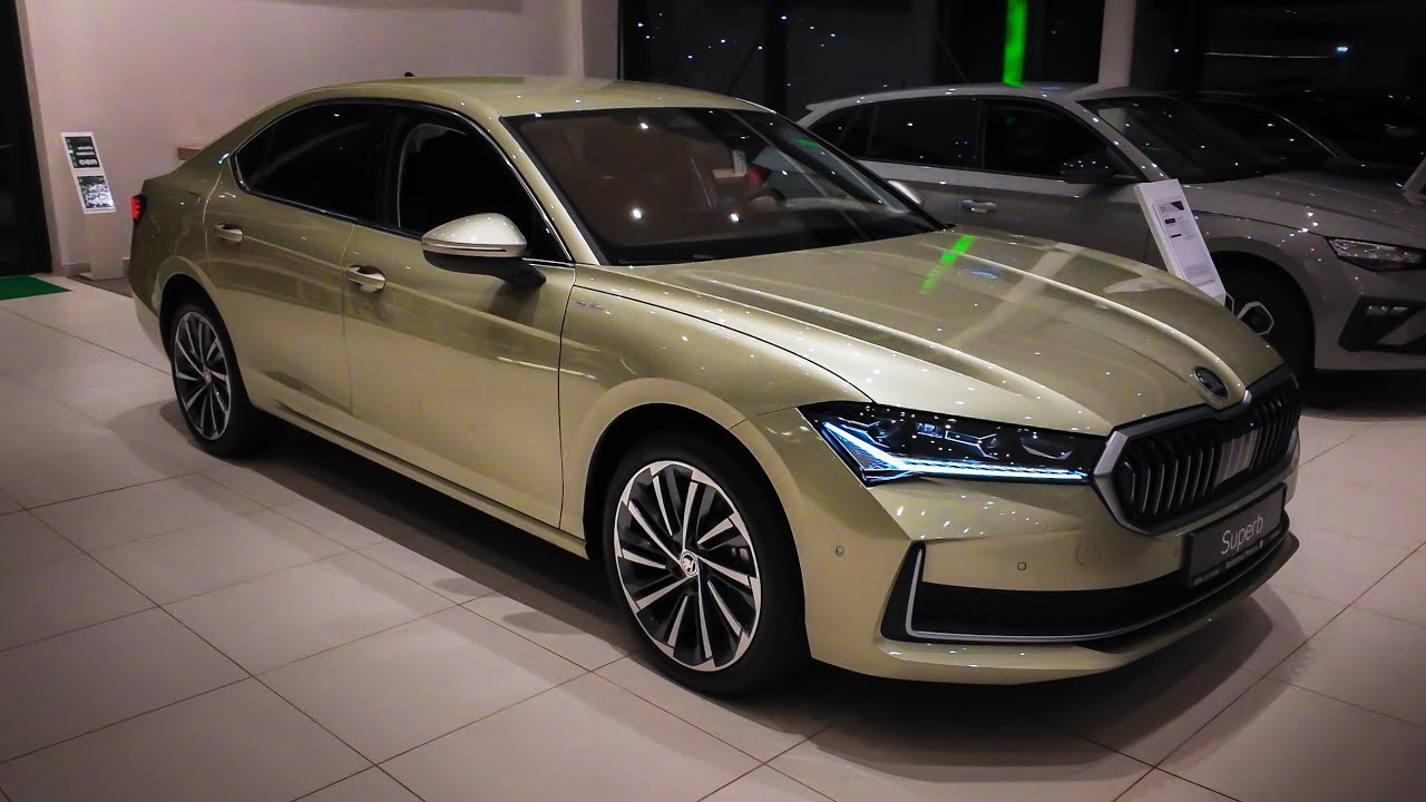 2025 Skoda Superb Laurin & Klement / Żółty Ice Tea metalizowany / Design Selection Suite L&K ...