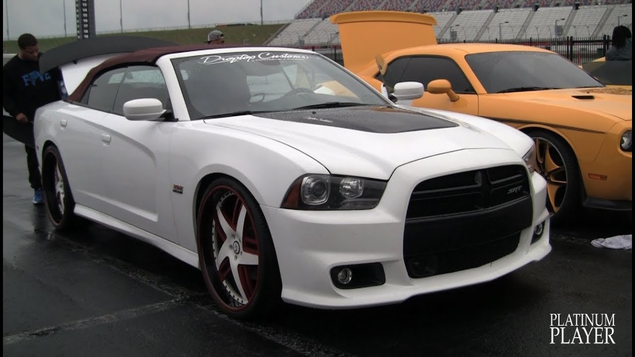 CHARGER SRT CONVERTIBLE on 24 INCH FORGIATO VECCIO- ATLANTA - YouTube