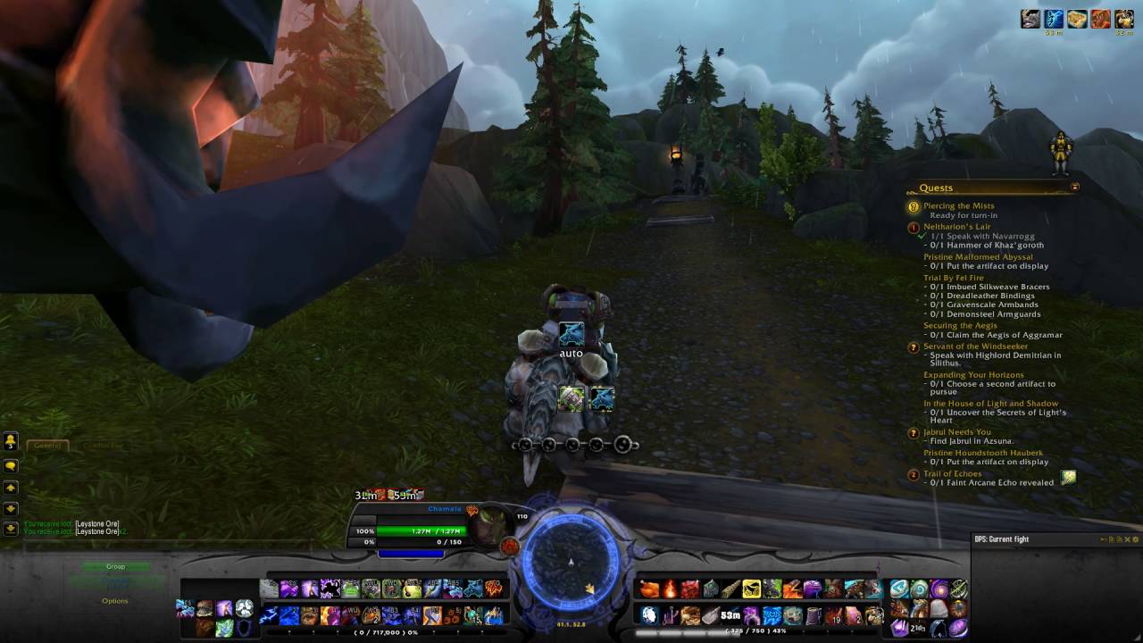 Weeping Bluffs - location in Stormheim WOW - YouTube