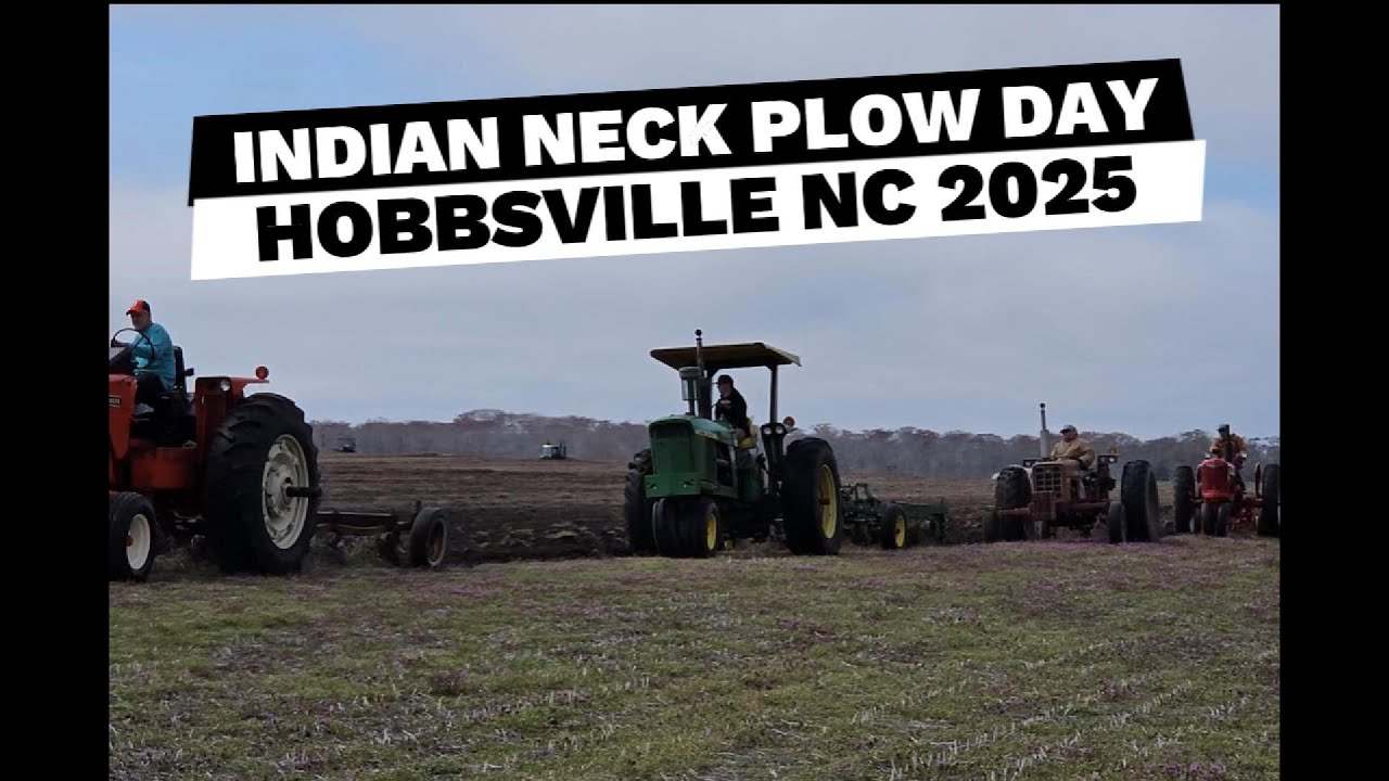 Indian Neck Plow Day, Hobbsville NC 2025 - YouTube