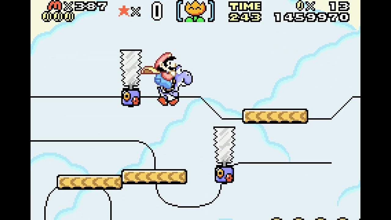 Super Mario World: Super Mario Advance 2 - Cheese Bridge Area - YouTube