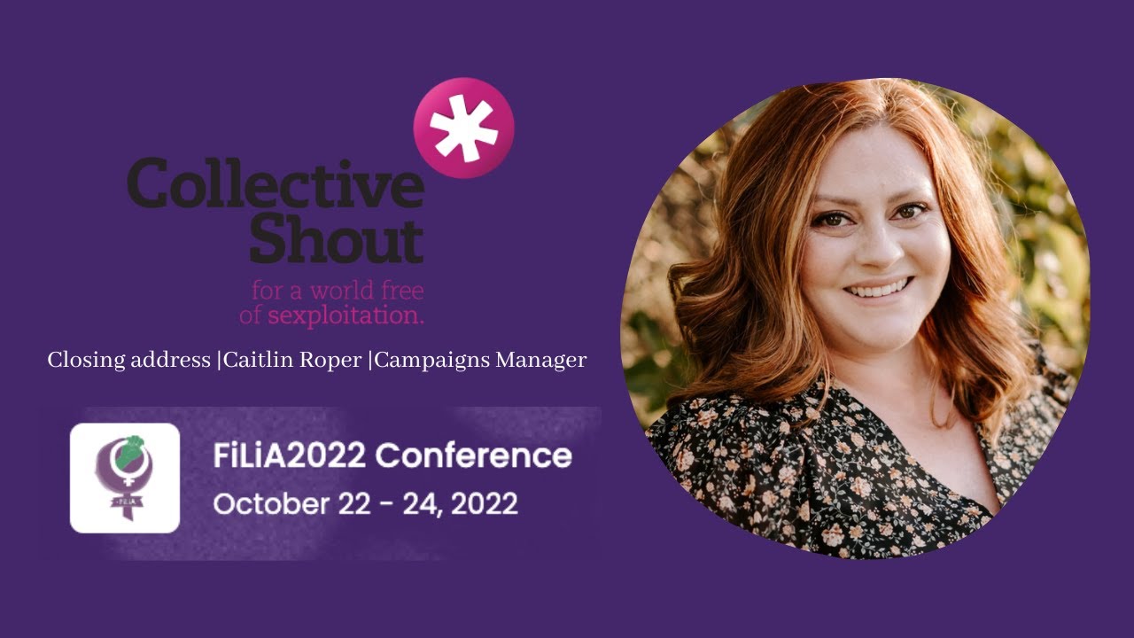 Caitlin Roper: Closing speech at FiLiA 2022 - YouTube