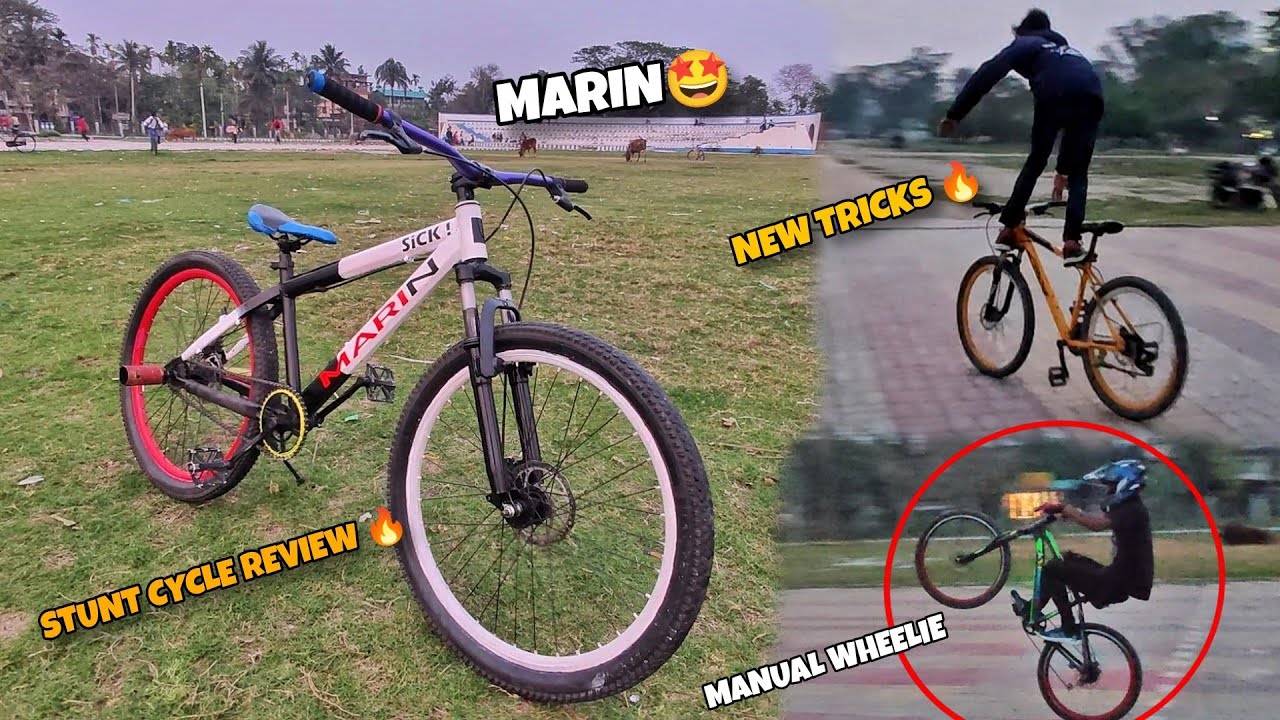 Sunday Mtb Group Stunt Practice🤩 | Marin Mtb Cycle Review 🔥| New Stunts Practice 😱 - YouTube