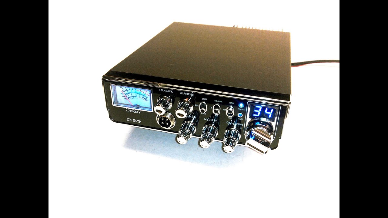 Galaxy DX-979 with RFX-75 and RX Mods - YouTube