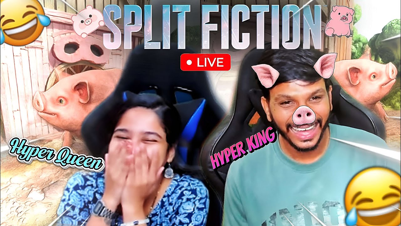 SPLIT FICTION - DAY 2 | HYPER QUEEN | HYPER KING #shortslive #shorts ...