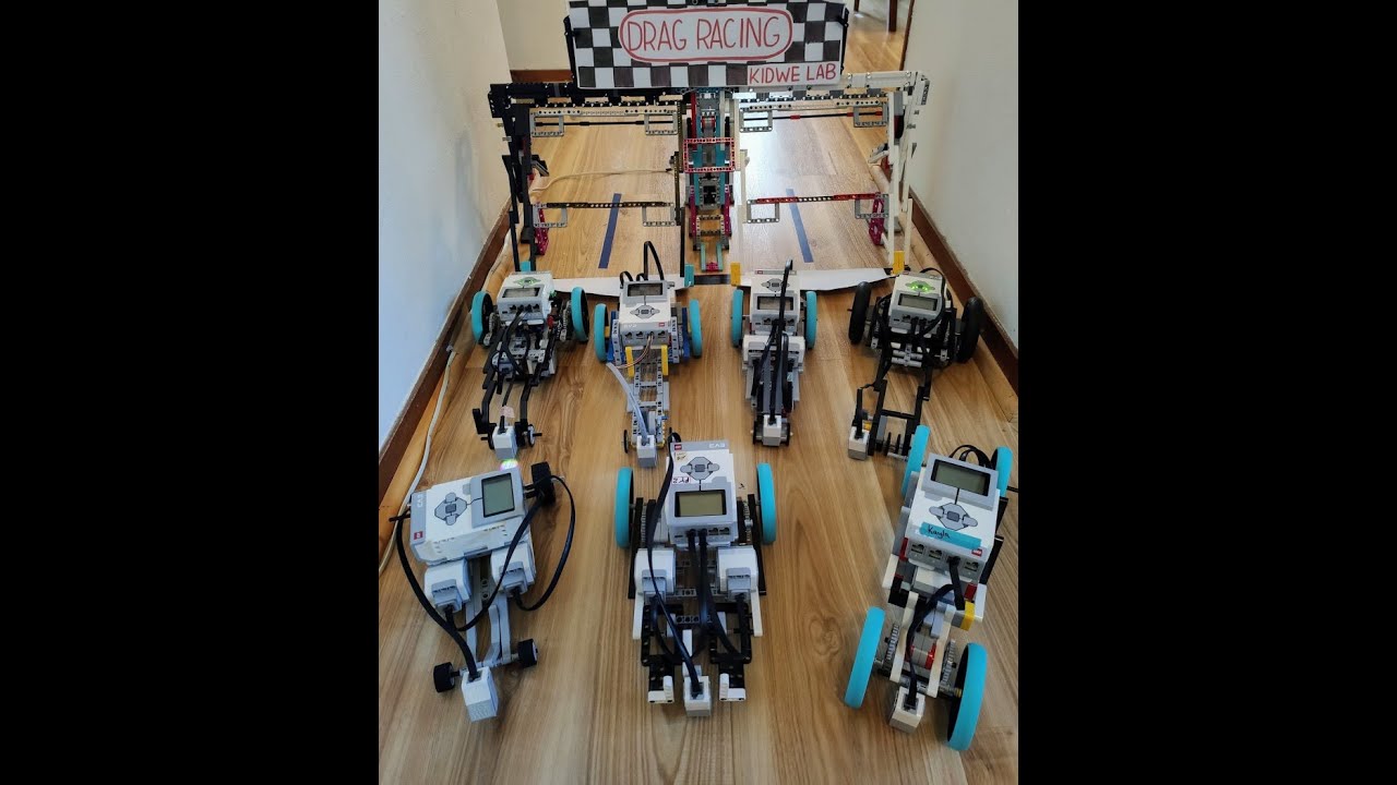 LEGO EV3 Drag Racing Competition - YouTube