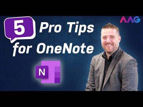 5 Tips & Keyboard Shortcuts for Microsoft OneNote - YouTube