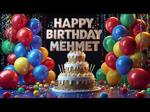 Doğum Günün Kutlu Olsun Mehmet – İsme Özel Doğum Günü Şarkısı 🎉💖 Full Song