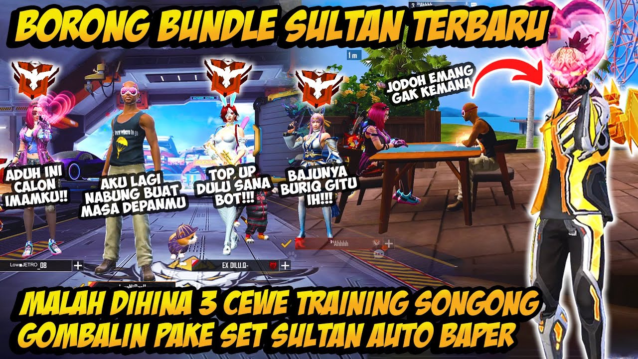 Prank Global Tampilan Bot Dihina Miskin Cewe Training Gombalin Pake