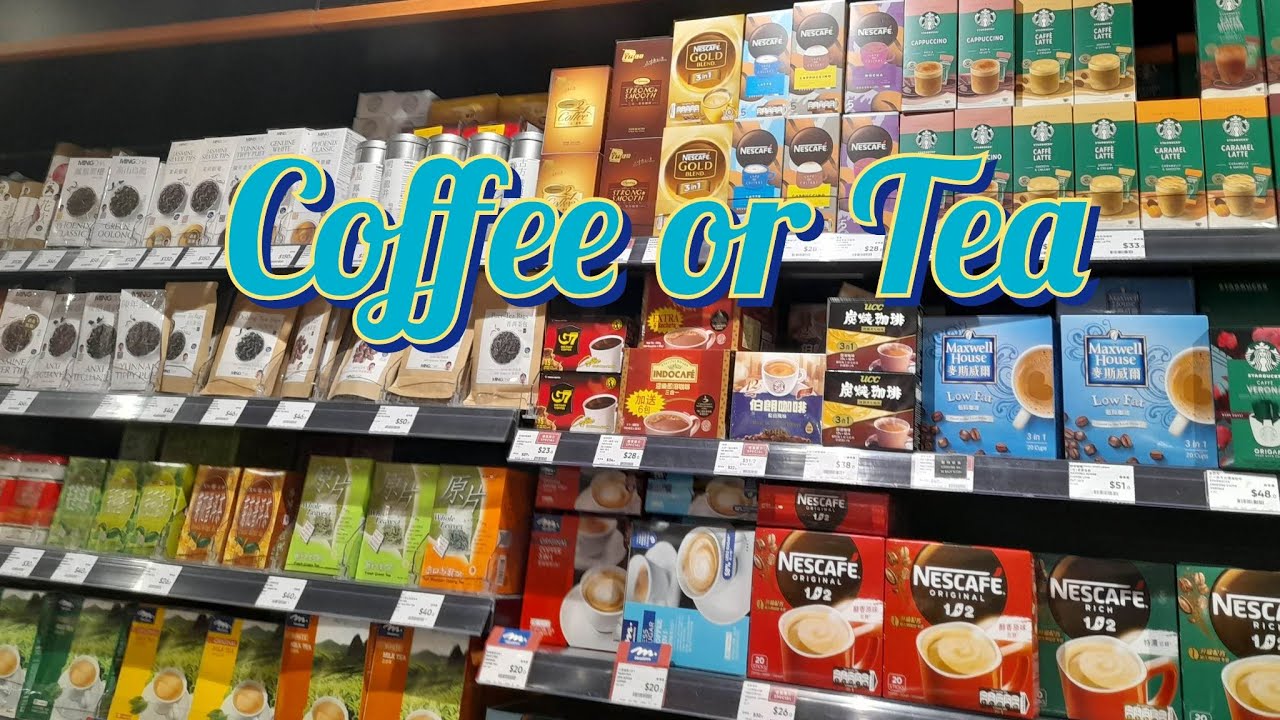 EXPLORE THE COFFEE IN THE SUPER MARKET/IBAT IBANG KLASE NG KAPE AT TEA ...