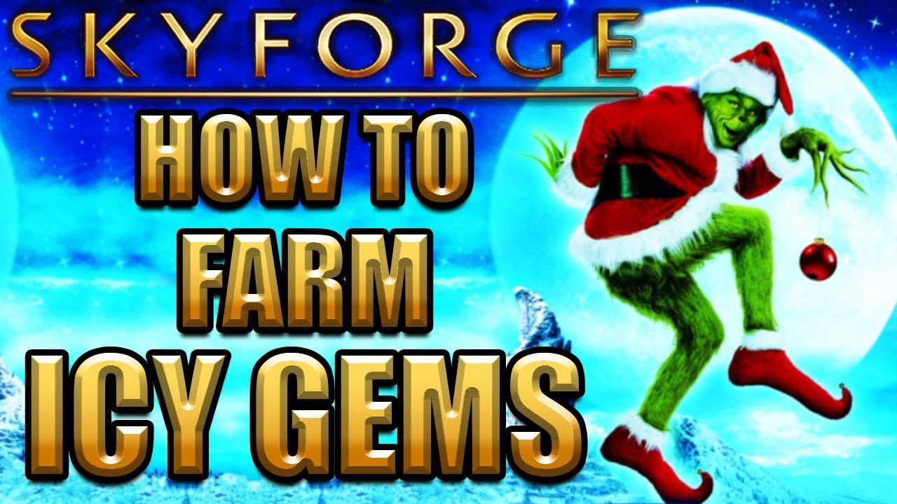 HOW TO FARM ICY GEMS & FIX ICE SKATE GLITCH | Skyforge Tips & Tricks - YouTube