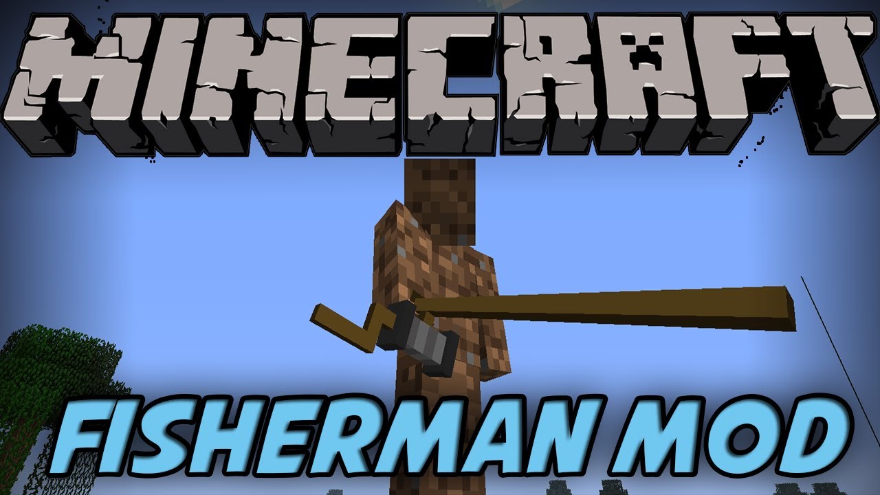Minecraft Mods - FISHERMAN MOD! FISH BATTLES! [1.4.7] - YouTube