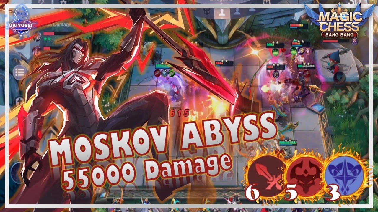 Magic Chess Combo 6 WM 6 Abyss Combo Terkuat 2022 / Moskov Abyss Hyper ...