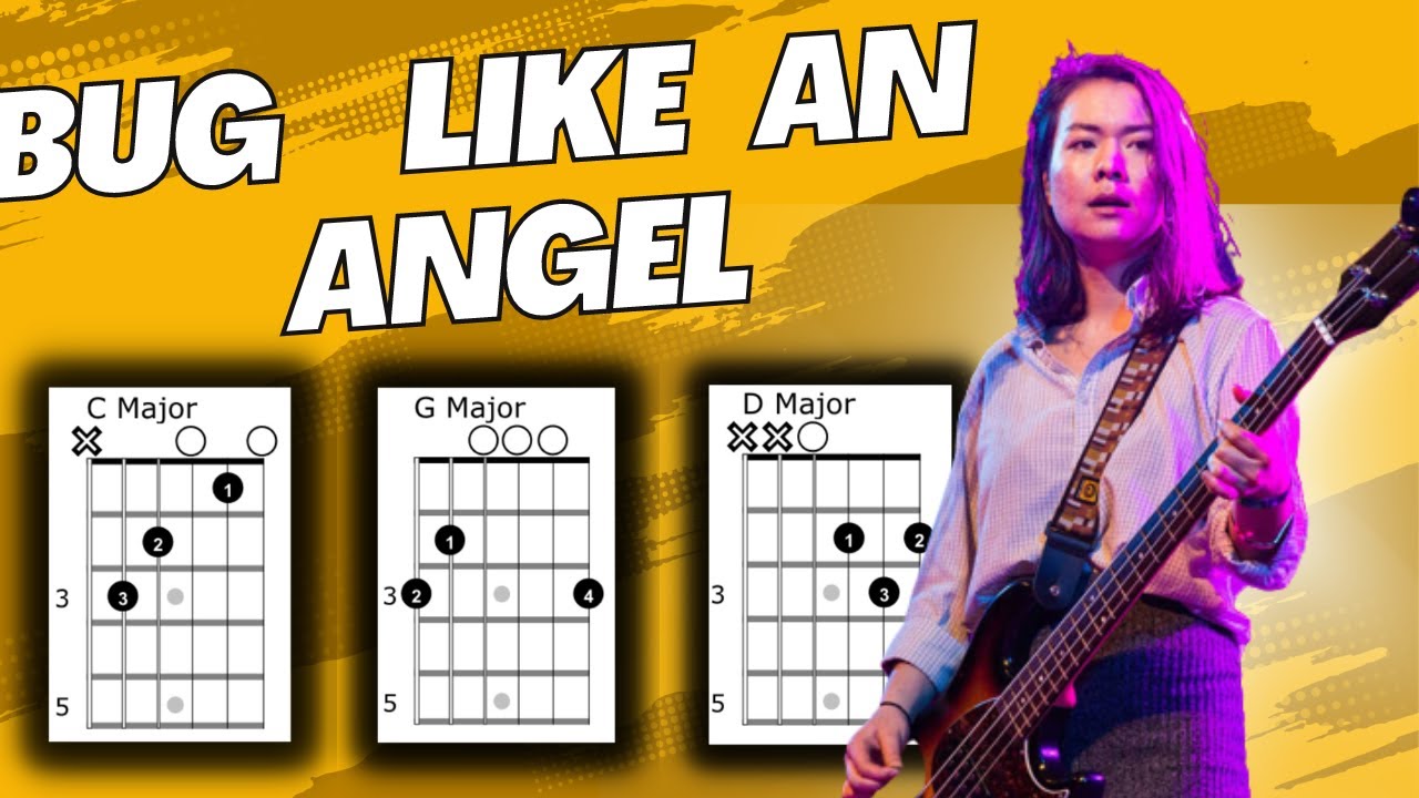 Mitski Bug Like An Angel Guitar Tutorial Chords #mitski - YouTube