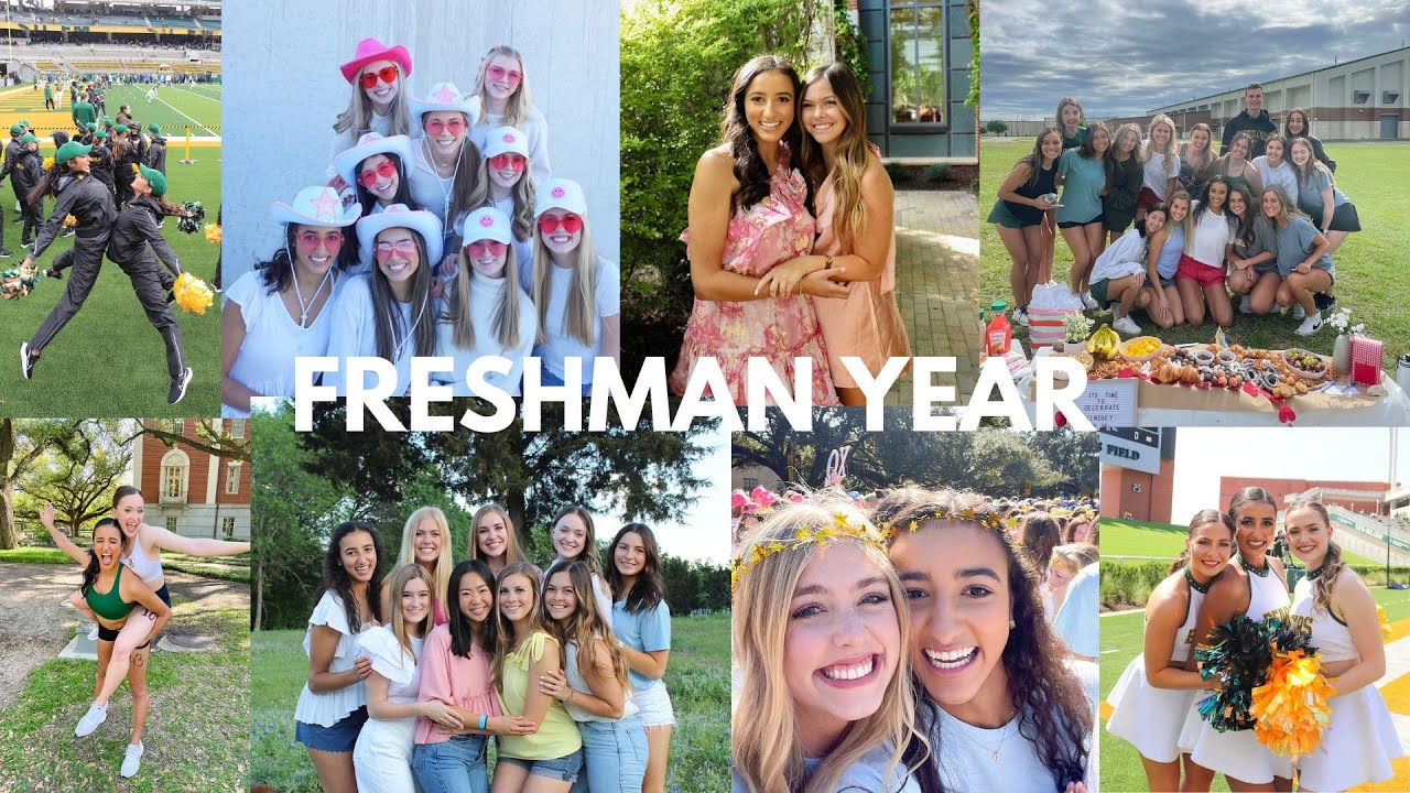 freshman year!! - YouTube