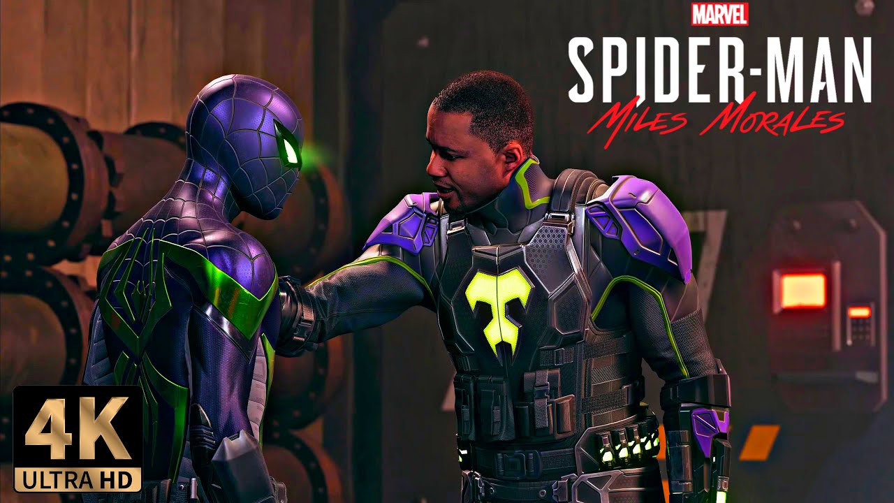 Miles and Prowler Team Up with the Purple Reign Suit | Marvel's Spider ...