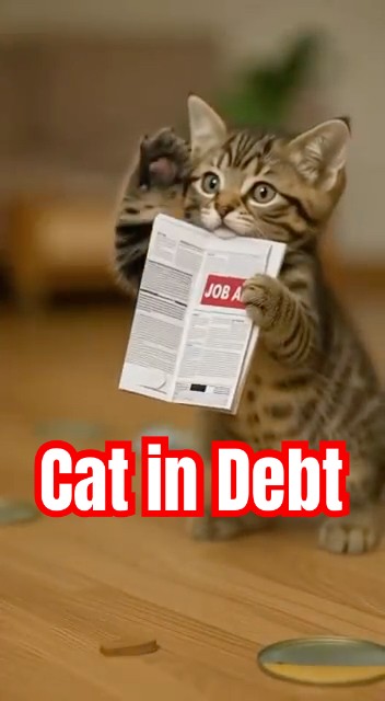 Cat in Debt 🐾EP1｜The Working Paw-suit – The Debt Collector Arrives ...