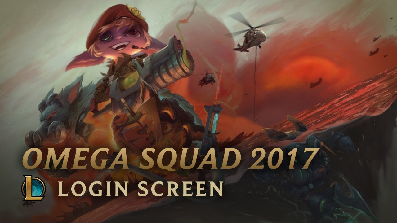 Omega Squad 2017 | Login Screen - League of Legends - YouTube