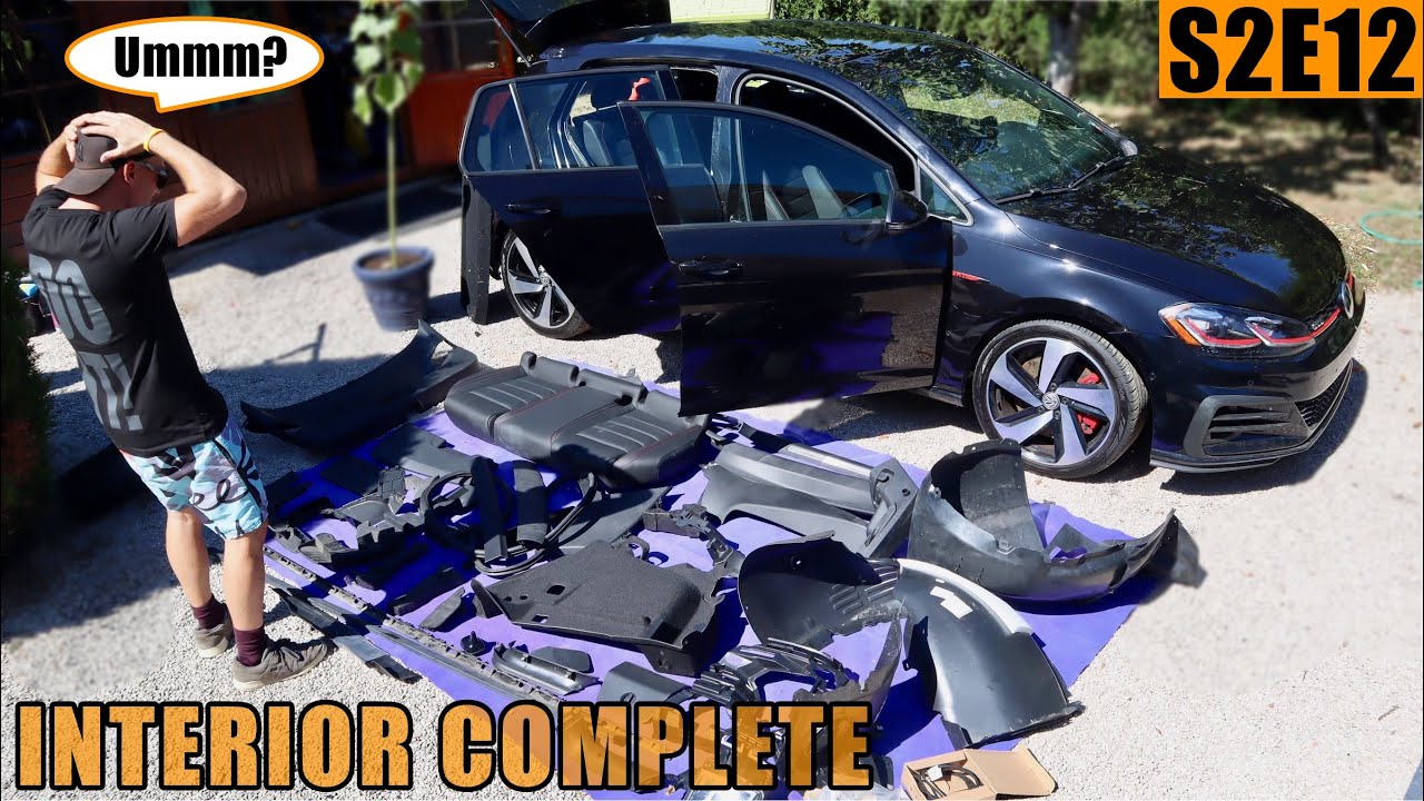 Rebuilding a WRECKED 2019 VW GOLF GTI Mk 7.5 - Part 12 - YouTube