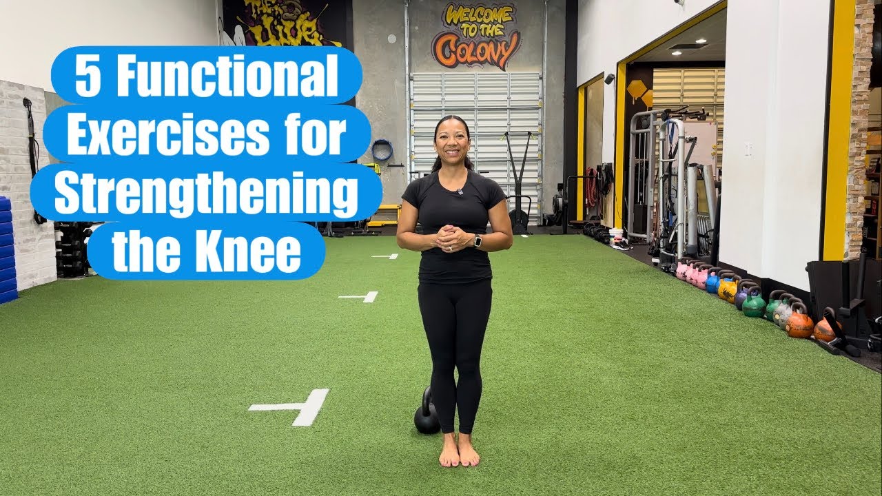 5 Functional Exercises for Strengthening the Knee - YouTube