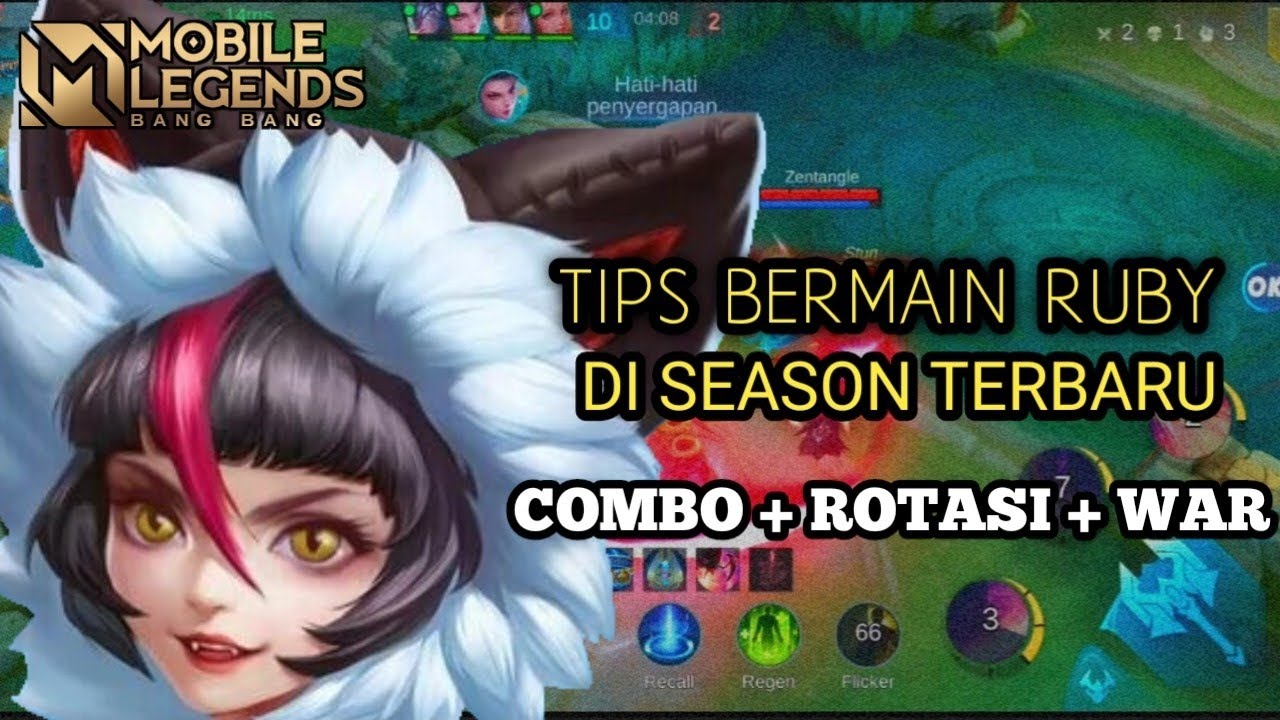 Tips Bermain Ruby Roam !! Combo,Rotasi,War | Gameplay Ruby - Mobile ...