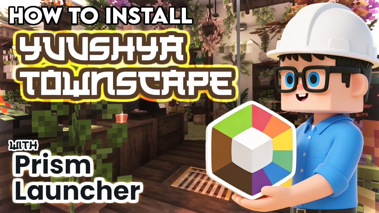 How to Install Yuushya Townscape with Prism Launcher - YouTube