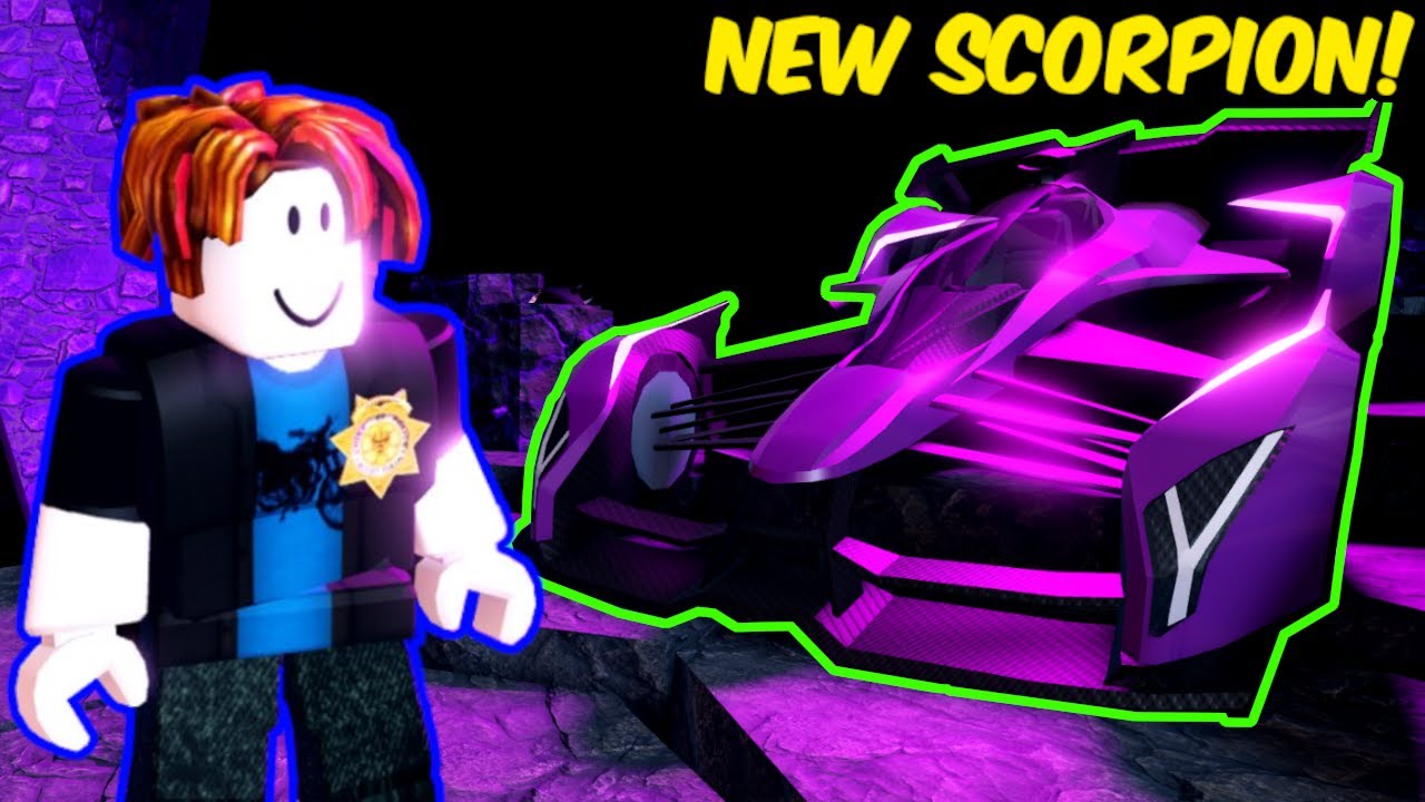 NEW CRAZY FAST LIMITED SCORPION in Roblox Jailbreak! - YouTube