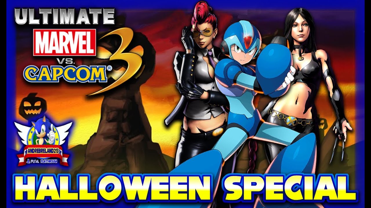 Ultimate Marvel vs. Capcom 3 PS4 (1080p) - Halloween Special Arcade ...