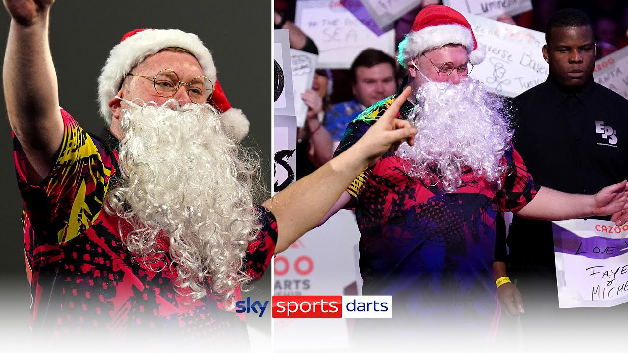 Santa at the Ally Pally! 🎅 | Ricky Evans' PERFECT Christmas Walk-on ...