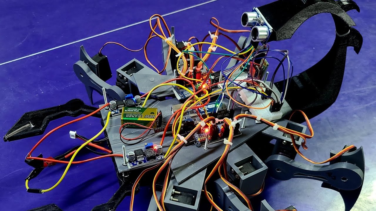 Robo-Scorpion - YouTube