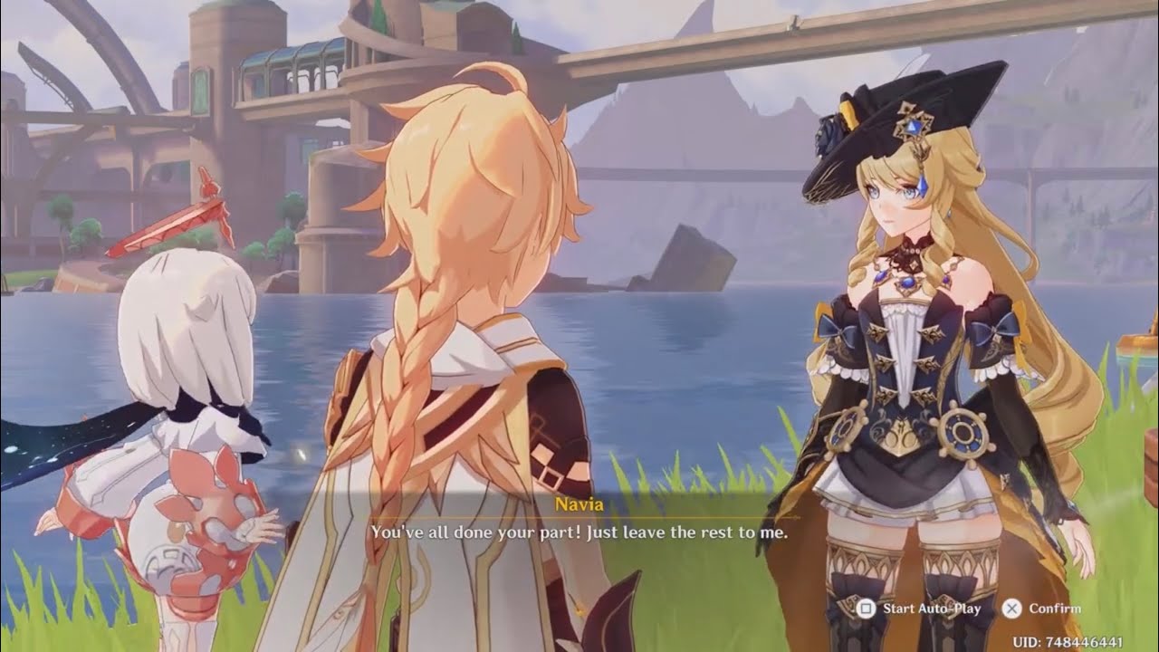 Paimon loves Navia's macarons. (Genshin Impact) - YouTube