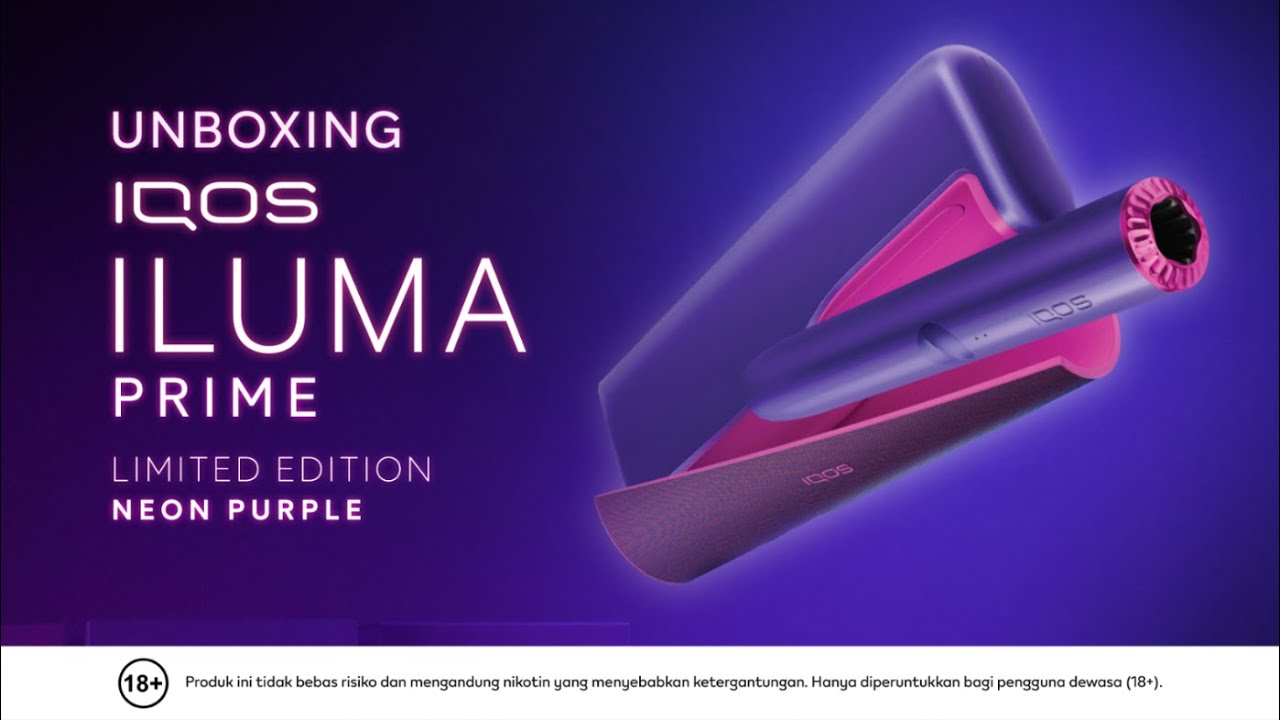 Unboxing IQOS ILUMA Prime Limited Edition Neon Purple | IQOS ILUMA ...