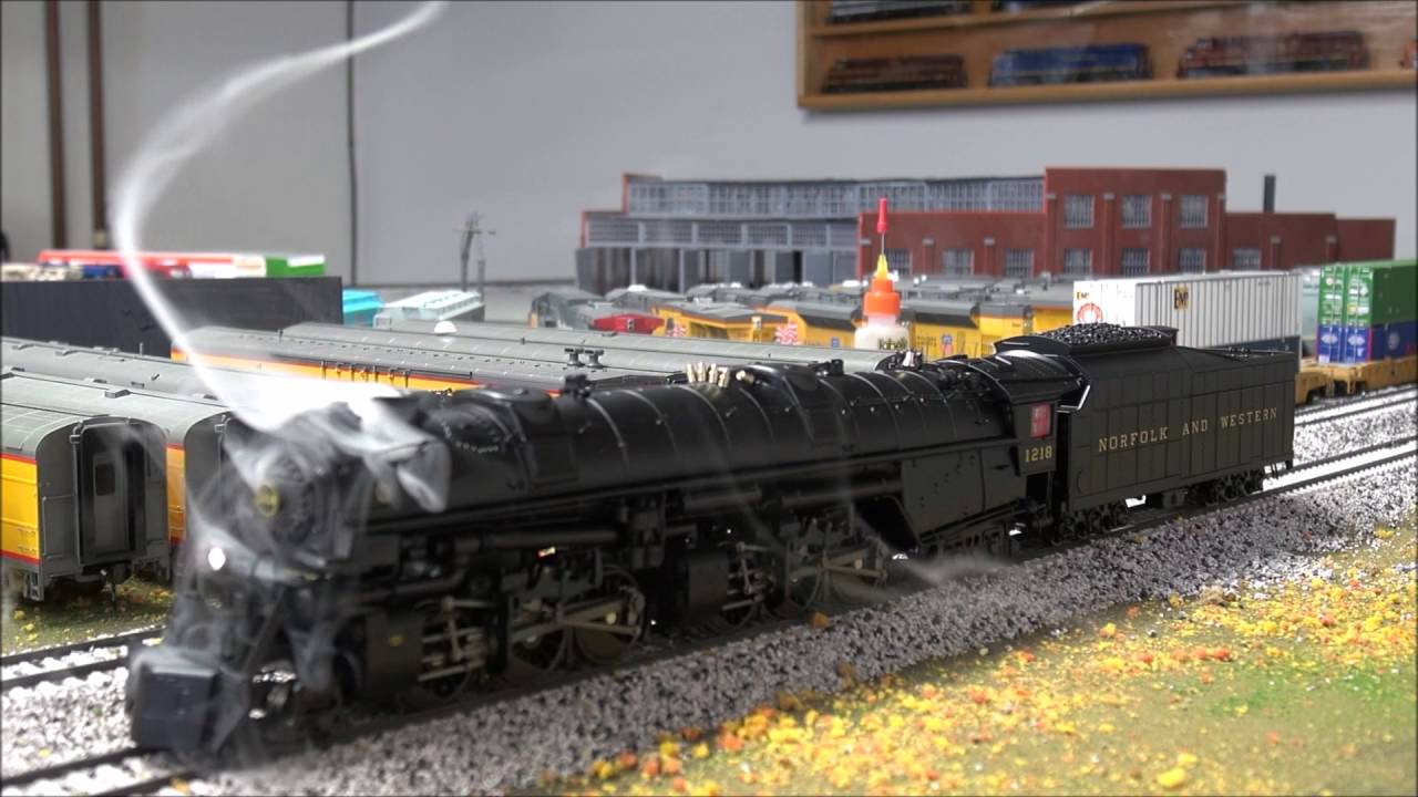 Review: Broadway Limited Class A #1218 Steam Loco Paragon 3 - YouTube