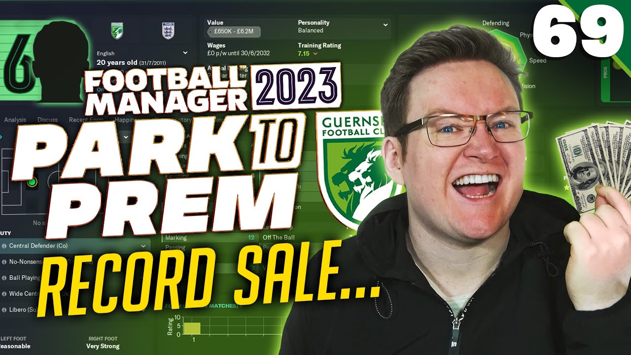 Park To Prem FM23 | Episode 69 - £950,000 JANUARY SALE | Football ...