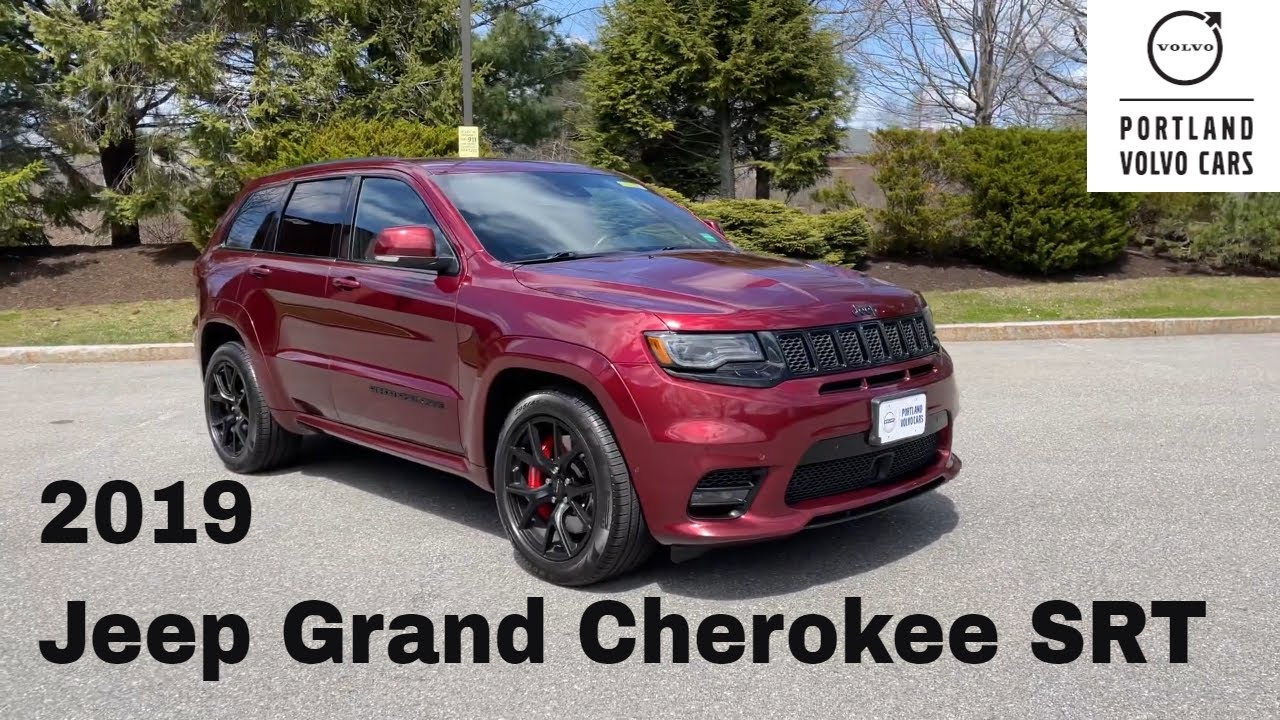 Velvet Red Pearlcoat 2019 Jeep Grand Cherokee SRT / Car Tour with ...