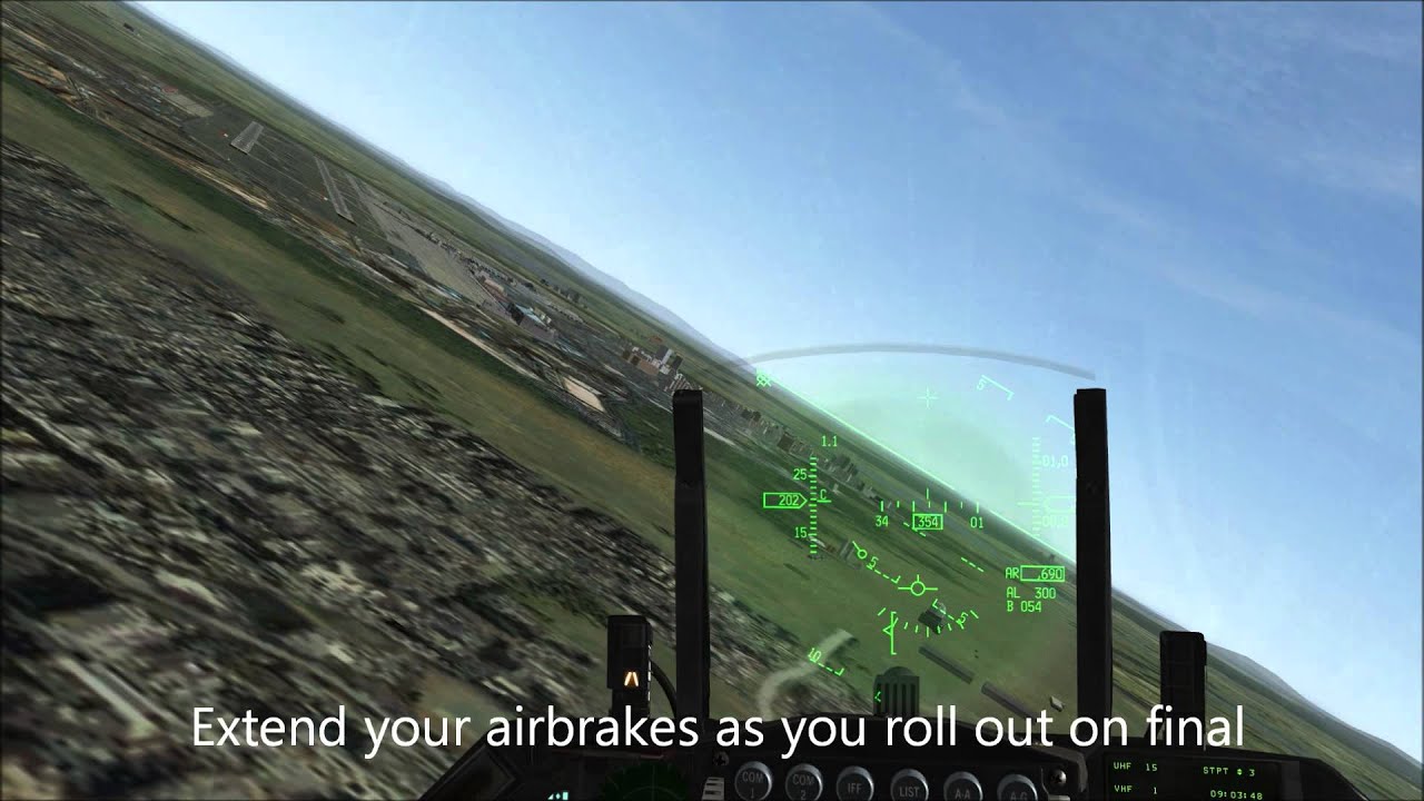 Hamster's BMS Tutorial: Overhead Break Landing - YouTube