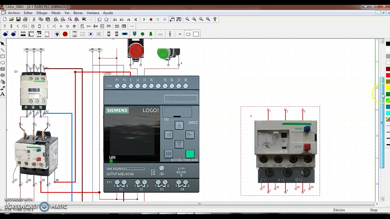 PRACTICA 4 PROGRAMACIÓN DE PLC CONEXIÓN DE UN GUARDAMOTOR O REVELADOR ...