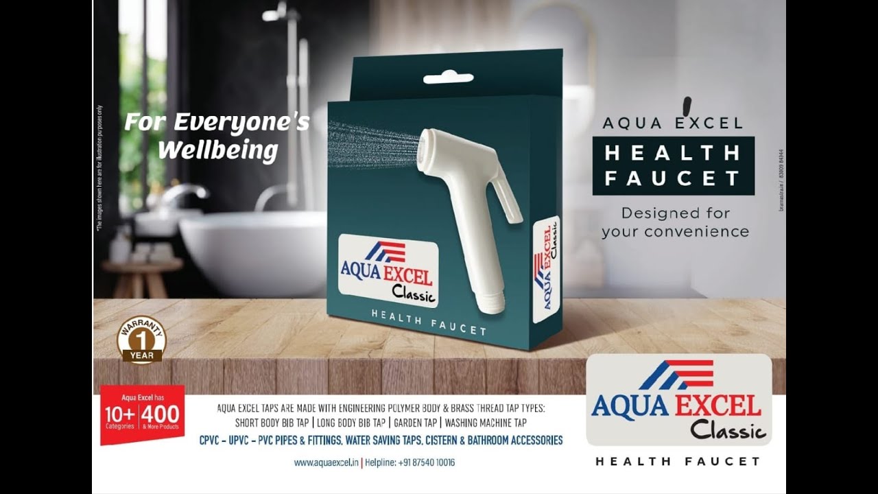 Aqua excel health faucet|Plumbers testimonial video|Taps manufacturer ...