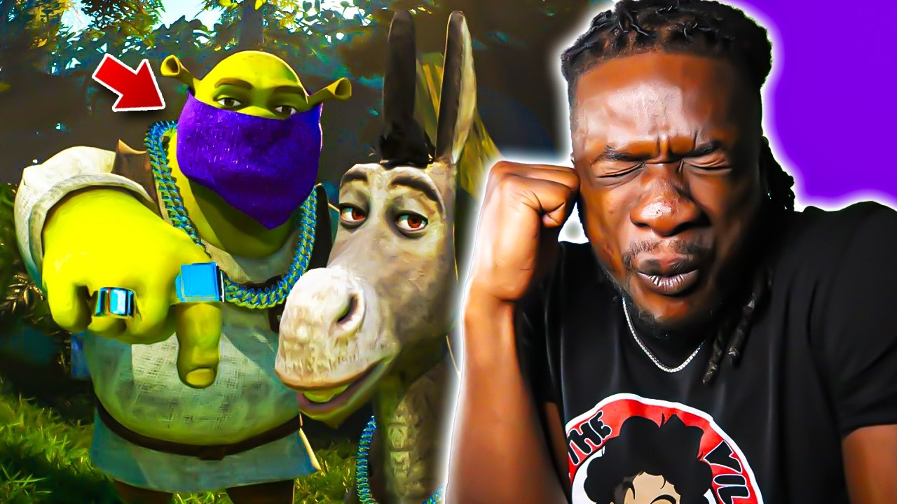 SHREK IS OUTSIDE! Blorg - MY SWAMP (REACTION) - YouTube