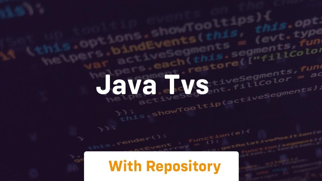java tvs - YouTube