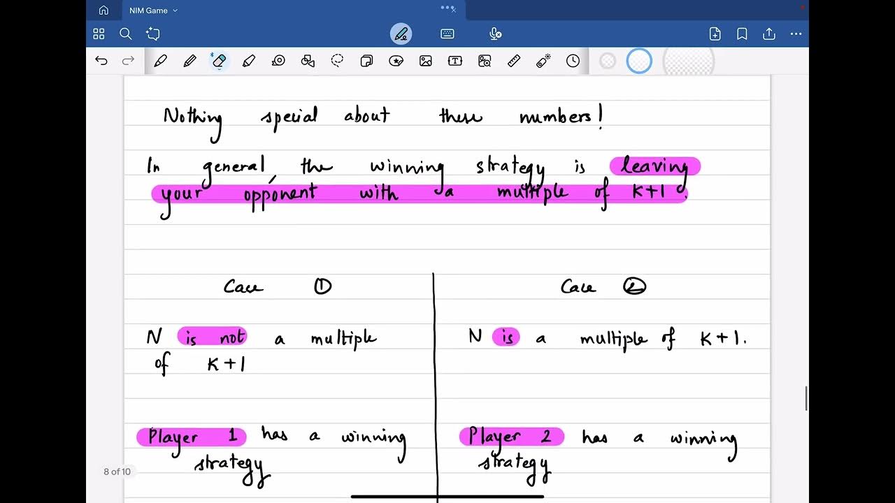 The Game of Nim: Part 2 - YouTube