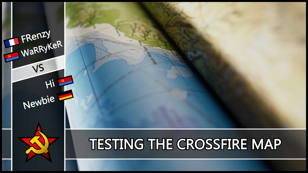 OpenRA STREAM - "Testing the Crossfire map" - YouTube